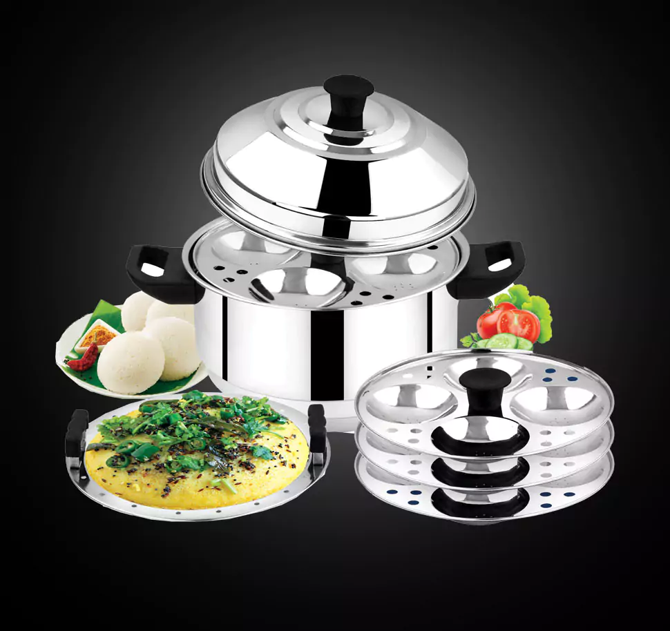 Kitchen Essentials -Avias India Stainless Steel Cookware set